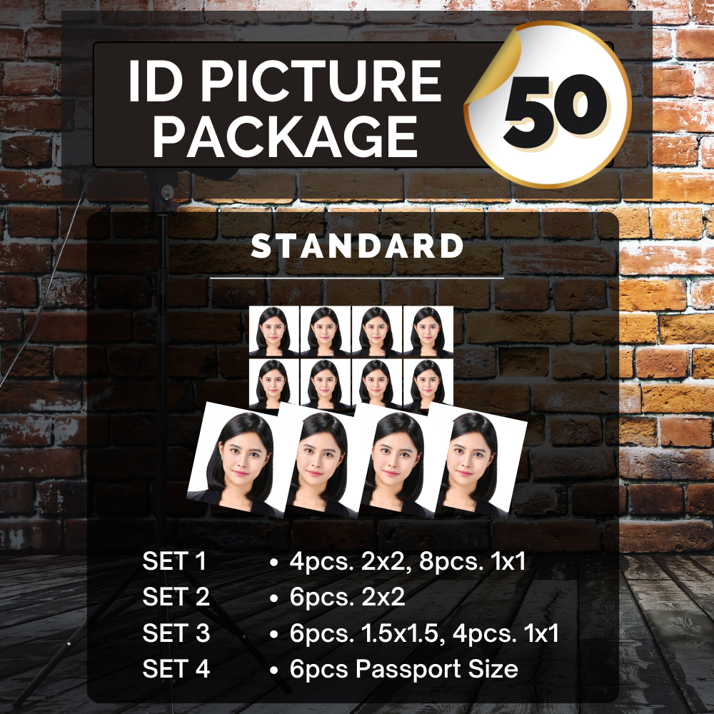 ID Picture Package Set Passport ID Size Student ID Photo Printing ...