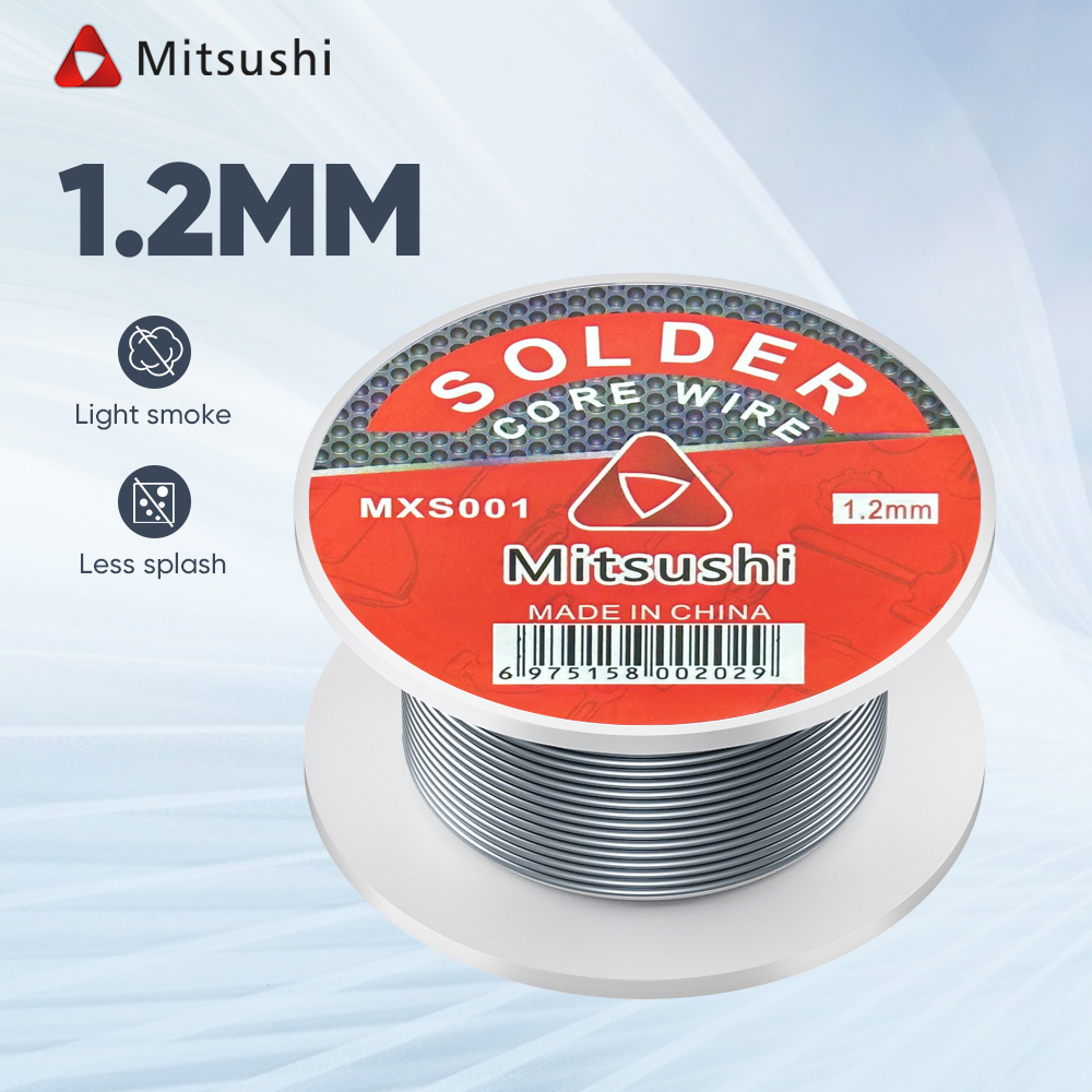 Mitsushi Soldering Lead 1.2mm 3m Solder Lead Spool Roll Solder Wire | Shopee Philippines