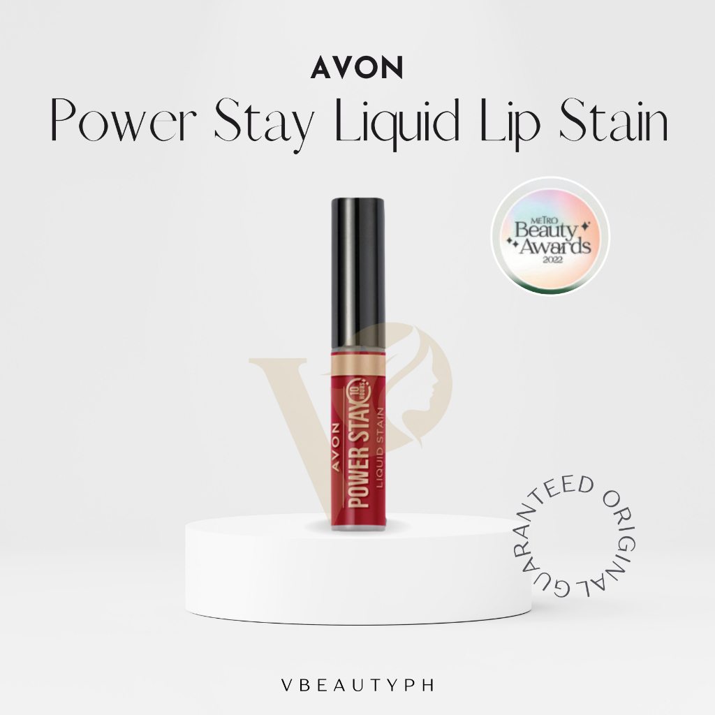 AVON Power Stay Liquid Lip Stain 10 hours | Shopee Philippines