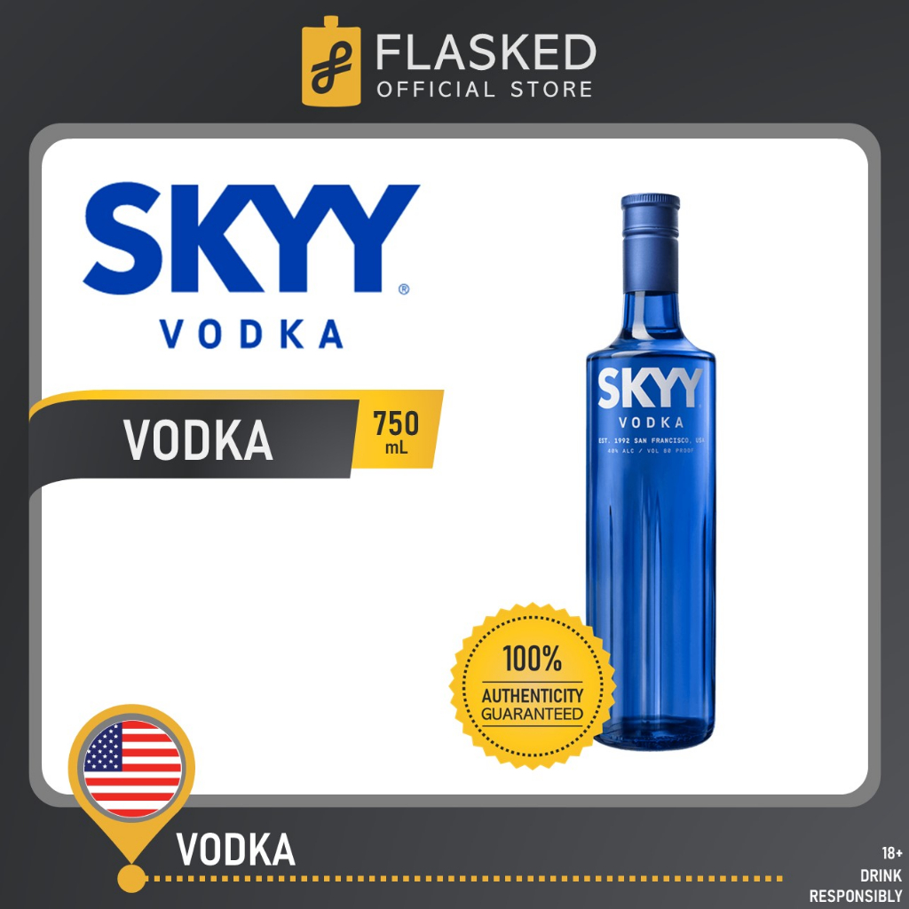 Skyy Premium American Vodka 750 mL | Shopee Philippines
