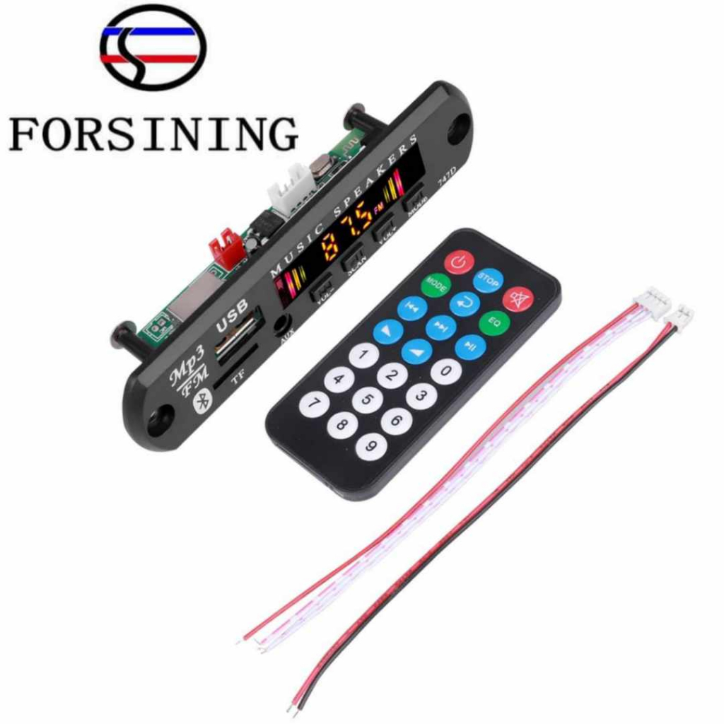 Wireless Car Bluetooth 5.0 Decoder Board 5.0 DC 5V 12V MP3 WMA Audio Module USB TF Radio ...