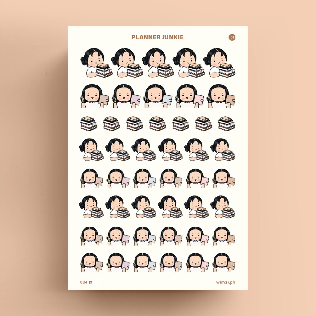 Planner Junkie Planner Sticker Sheet For Planners, Journals, Bujo ...