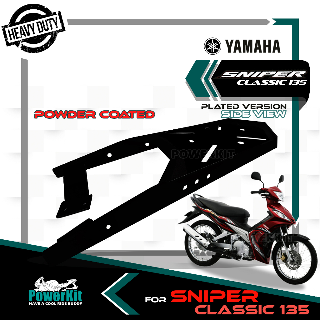 Top Box Bracket for Yamaha Sniper Classic 135 / Sniper Classic Bracket ...