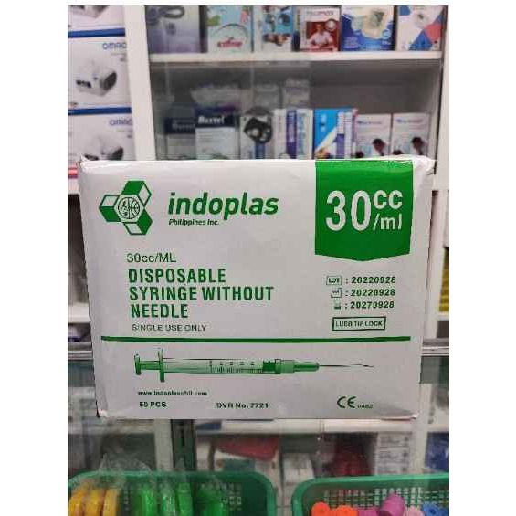 30 ML/CC Indoplas Syringe (Sold per piece) | Shopee Philippines