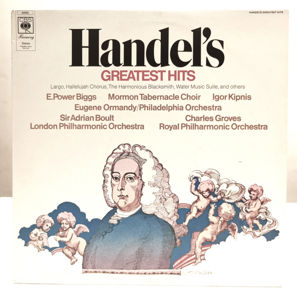 Handel's Greatest Hits (LP Vinyl Record/Classical) | Shopee Philippines