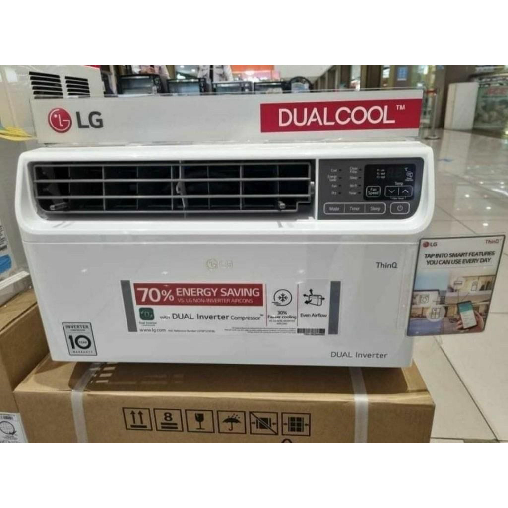 Brandnew DUAL INVERTER Window Type Aircon | Shopee Philippines