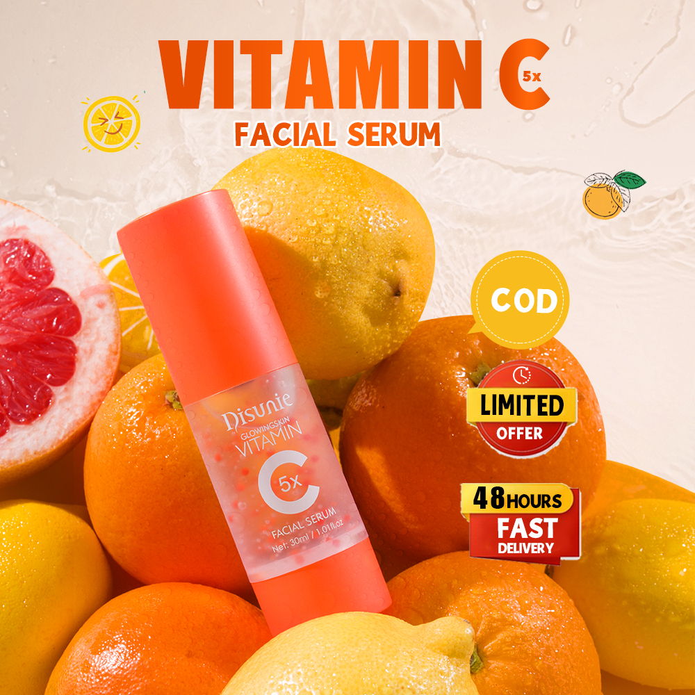 Disunie vitamin C Facial essence Whitening brightening skin essence sreum 30ml | Shopee Philippines