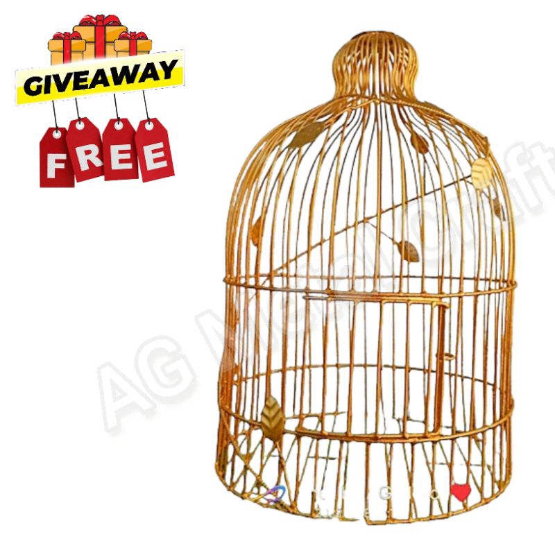 DOVE CAGE / BIRD CAGE / PURE METAL CAGE / BIG CAGE METAL / CAGE LARGE ...