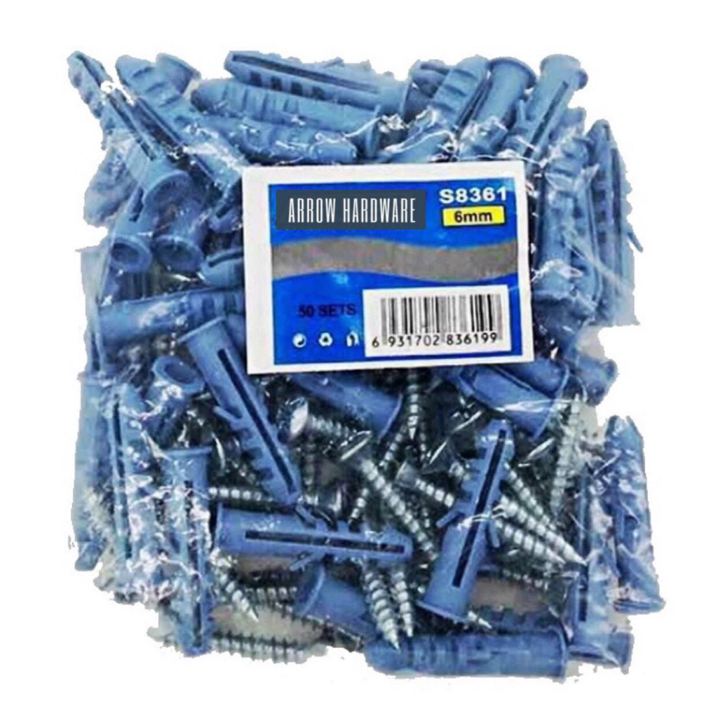 1SET/PACK Tox With screw size:(6#50set,8#50set,10#50set,12#25set ...