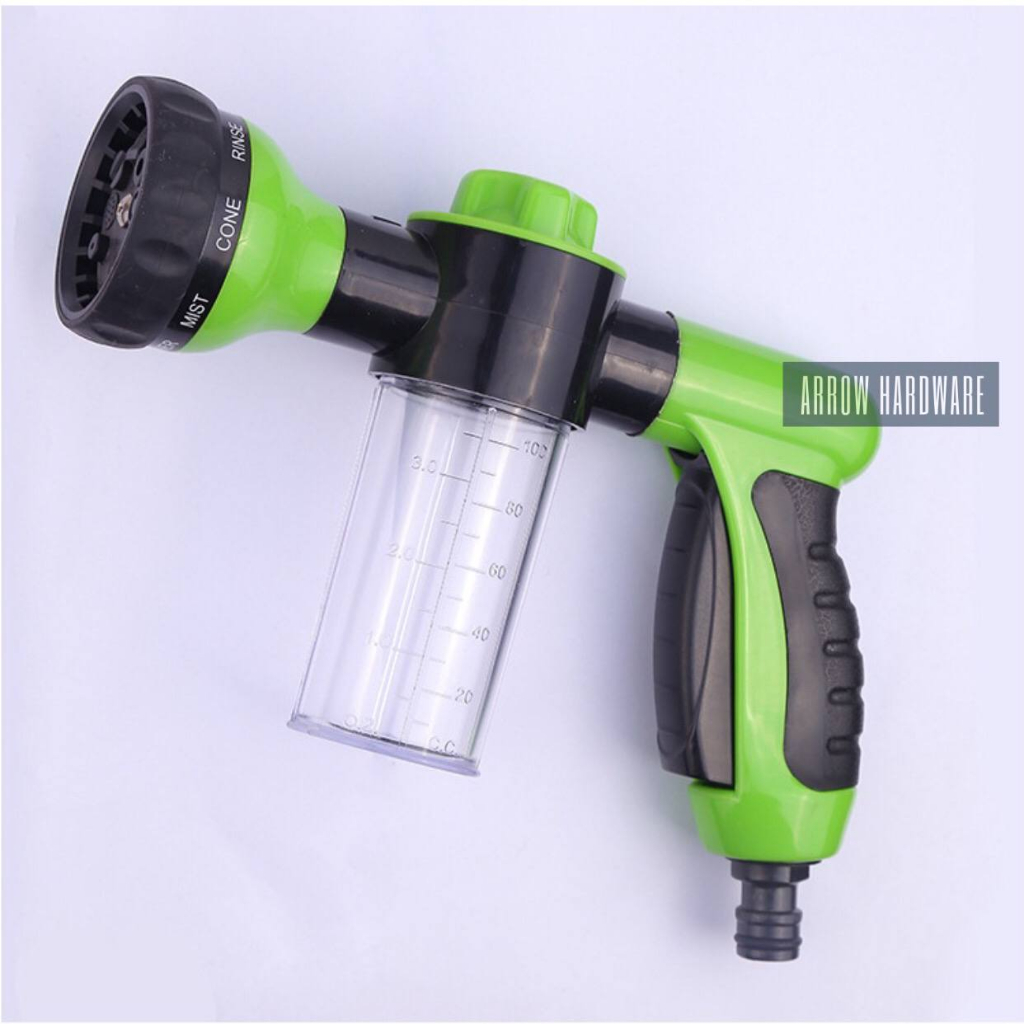 Foam Sprayer Garden Water Hose Foam Nozzle Soap Dispenser Gun for Car ...