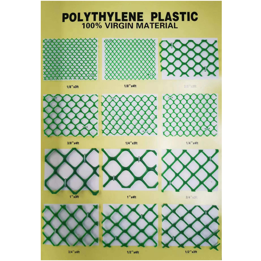 green plastic polyethylene screen net chicken fence | Shopee Philippines