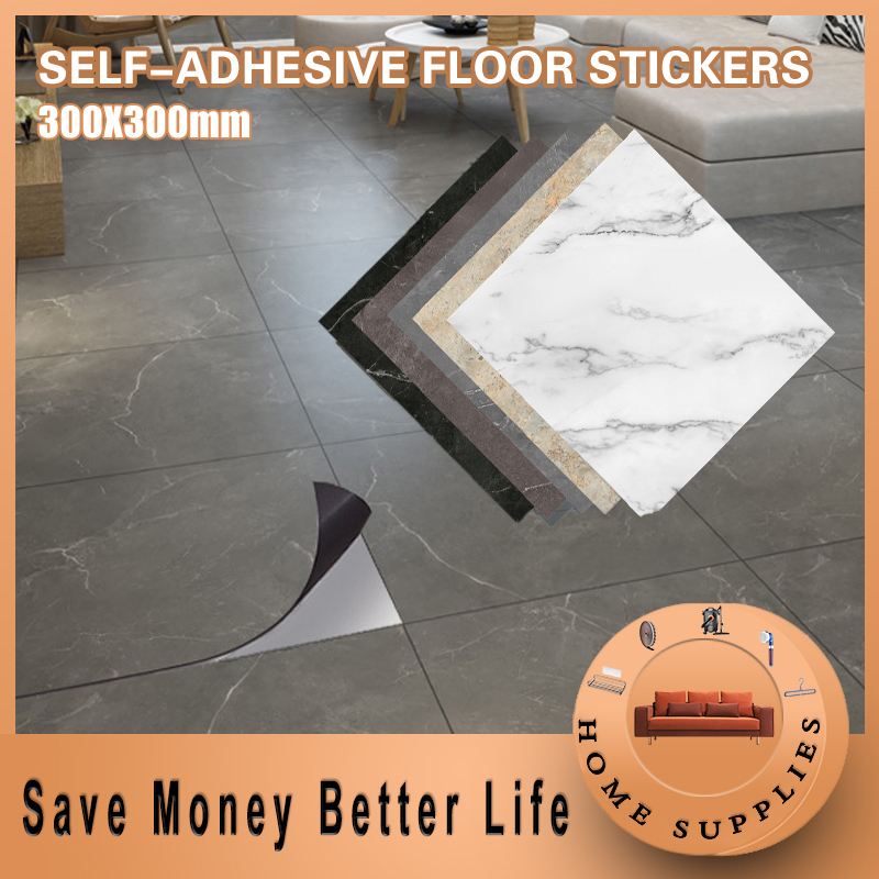 【Better Life】Wall Sticker Thick Self Adhesive Tiles Floor Stickers ...