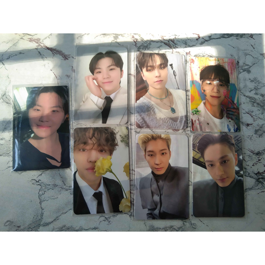 Official SEVENTEEN Face The Sun FML CARAT Version CarVer Control Ray Kit Kihno Selfie Photocards ...