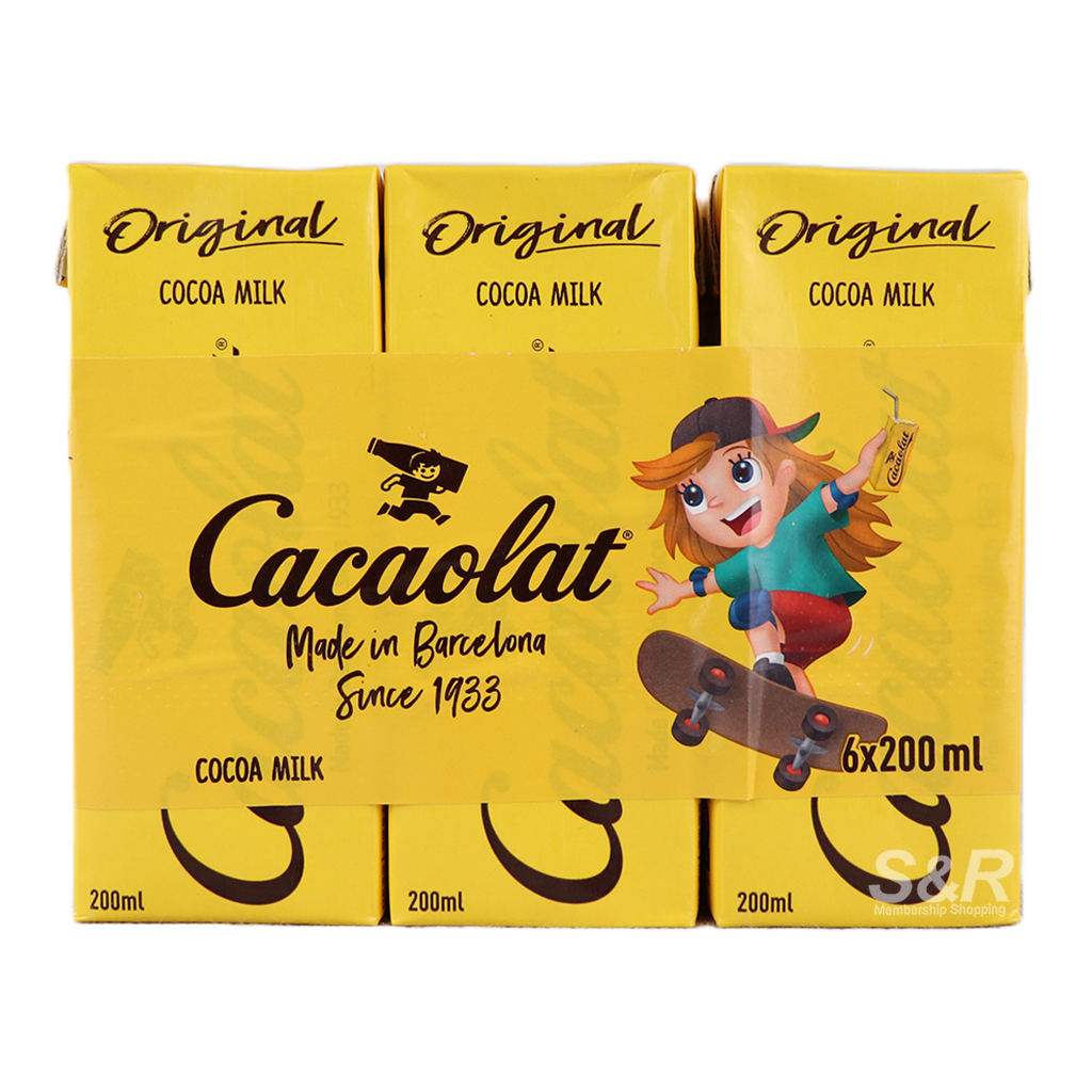 Cacaolat Mini Bricks Cocoa Milk Drink 6pcs x 200ml | Shopee Philippines