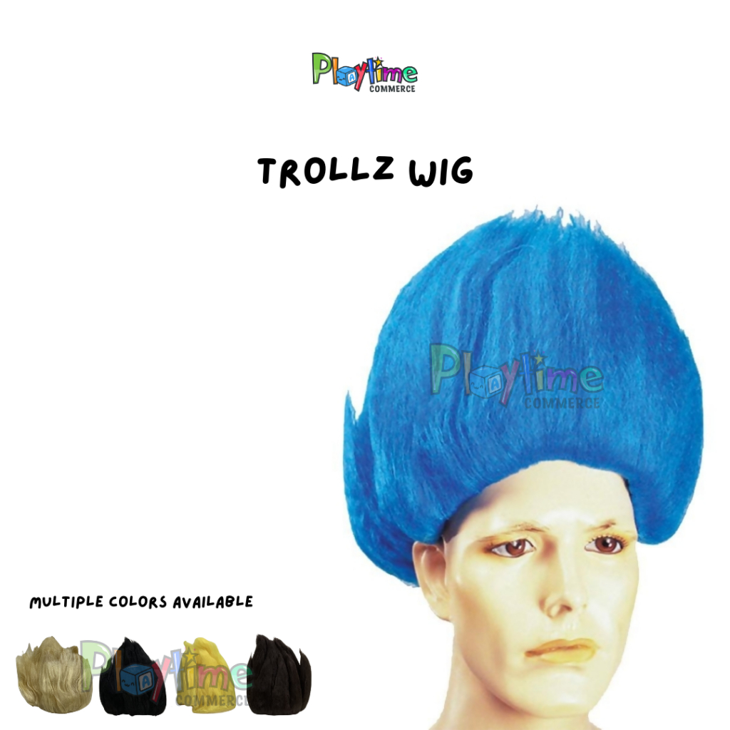 Trollz Wig Halloween Hair Style Goku Dragon Ball Anime Hairstyle Party ...