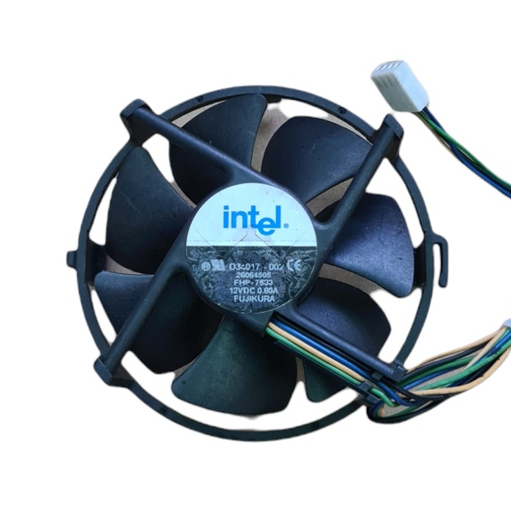 INTEL 12 VOLTS 0.60A FUJIKURA CPU HIGH PRESSURE FAN BLOWER FOR DIY ...