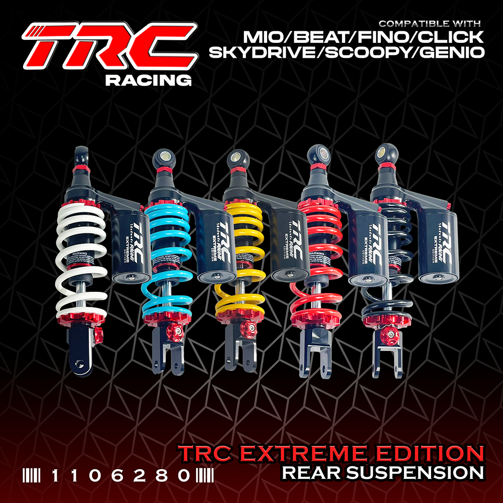 TRC Racing 280 Rear Shock Absorber with Reservoir 280mm Mio Beat Click Skydrive Fino Scoopy 1106 ...