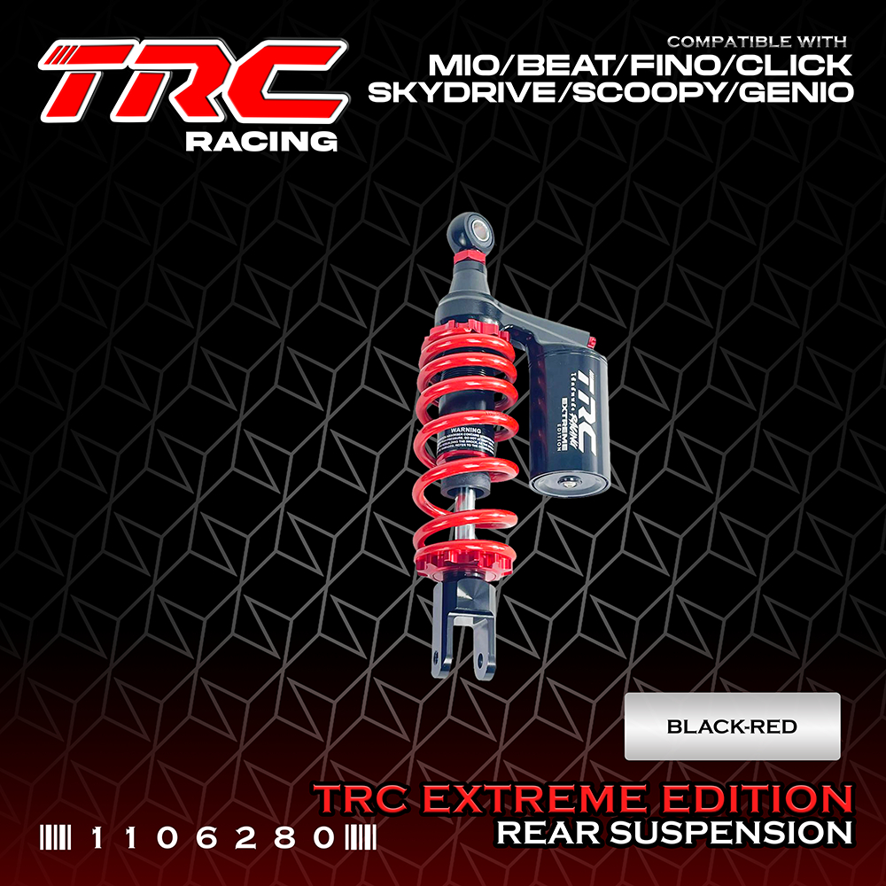 TRC Racing 280 Rear Shock Absorber with Reservoir 280mm Mio Beat Click Skydrive Fino Scoopy 1106 ...