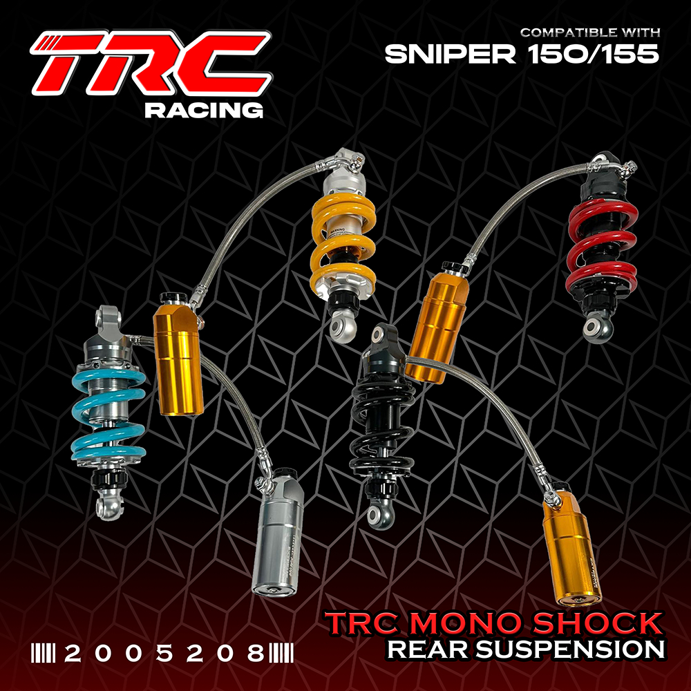 TRC RACING CNC Rear Shock Absorber for Yamaha Sniper 135 / 150 / 155 v1 ...