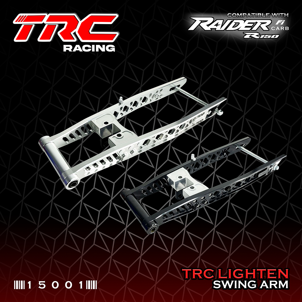 TRC Racing Full CNC Swing Arm PLUS 3 Lighten Design Raider 150 Carb Fi ...