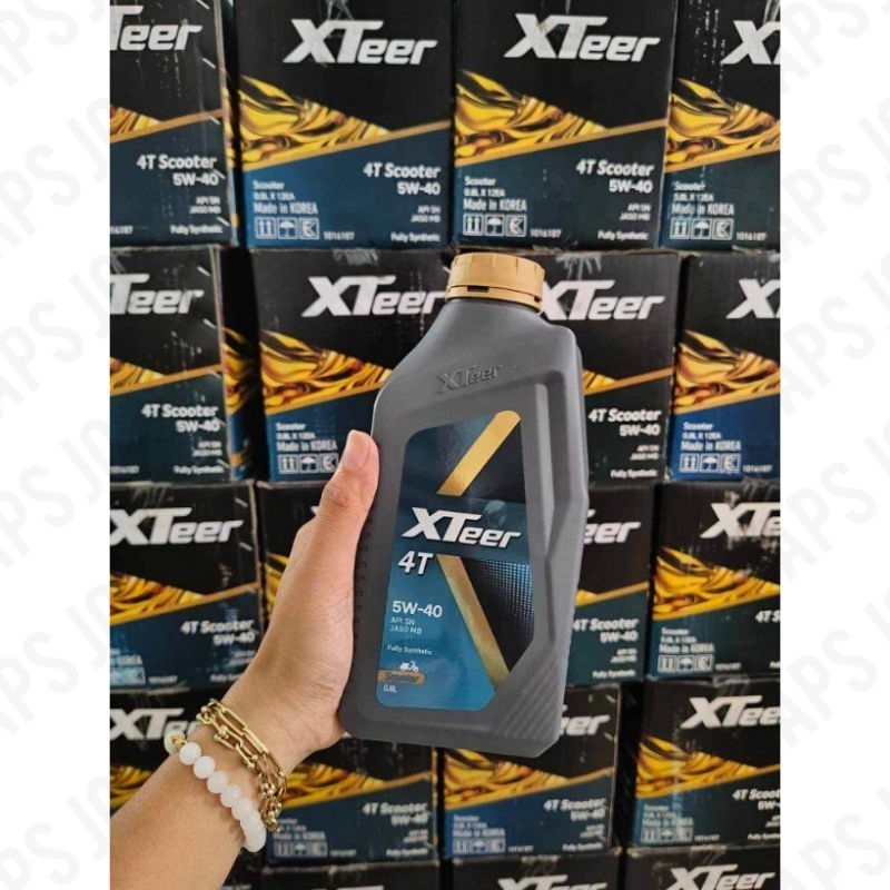 XTEER SCOOTER ENGINE OIL FULLY SYNTHETIC 5W-40 | Shopee Philippines