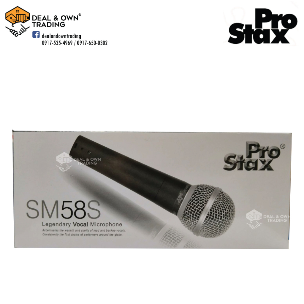 Prostax SM-58S Dynamic Vocal Microphone | Shopee Philippines