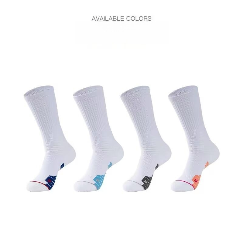 Professional Basketball Socks High Cut Breathable Elite Socks Towel ...