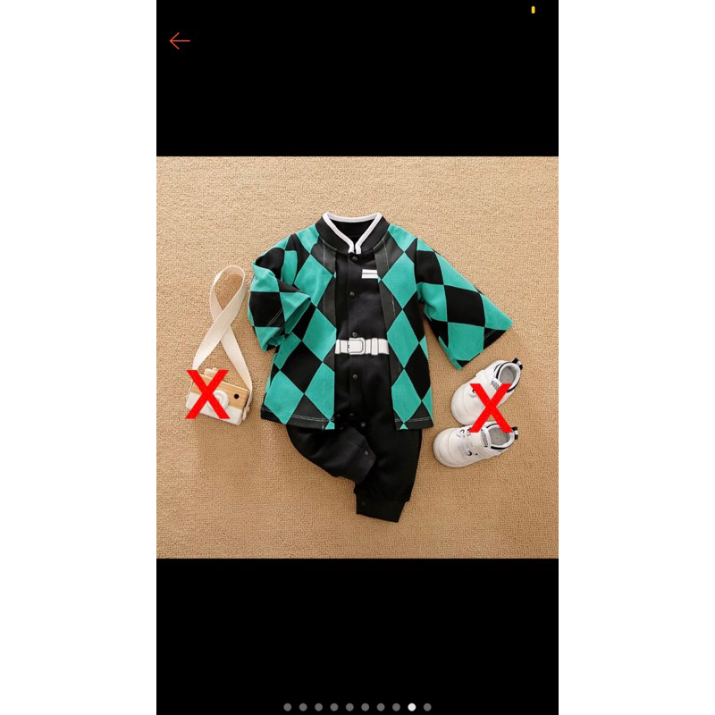 TANCHIRO DEMON SLAYER BABY NEWBORN COSTUME | Shopee Philippines
