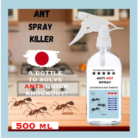 Ant Killer Spray 500 ML, Kitchen Pest Control, Ants, Flies, Cockroach ...