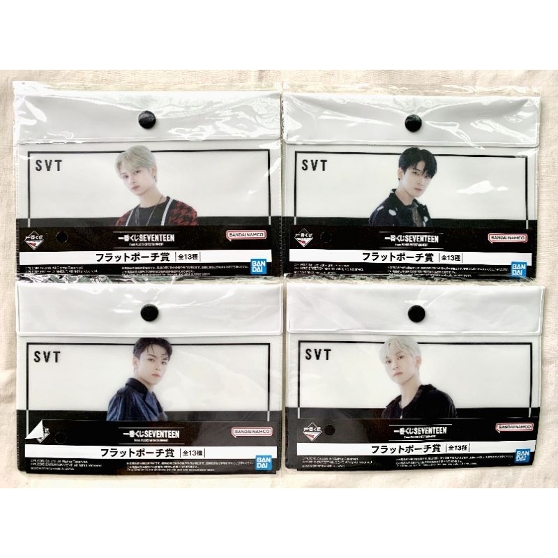 Official SVT Seventeen Bandai Spirits Japan File Plastic Envelop Merch ...