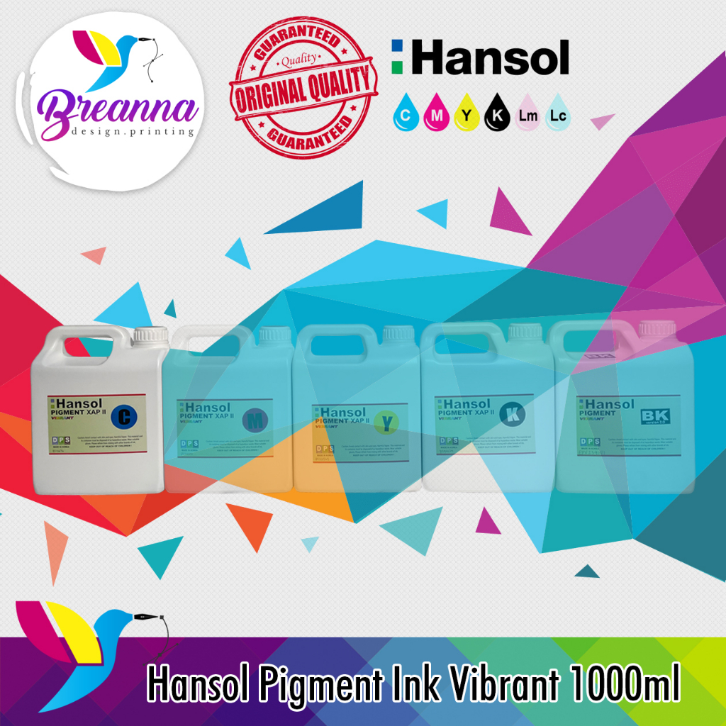 Hansol Pigment Ink Vibrant 1 Liter | Shopee Philippines