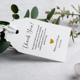 Souvenir hang tag for wedding baptism birthday dedication christening ...