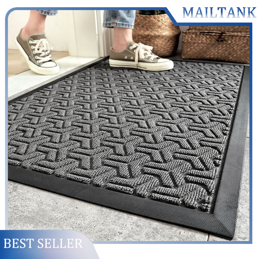Villa rubber Entrance Door Mat Access Mat Household Foot Mat Dustproof ...
