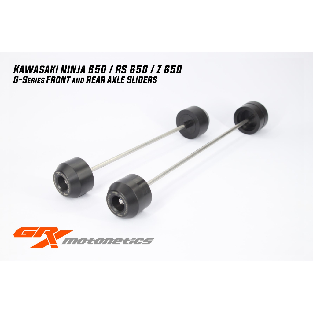 Kawasaki Ninja 650 and Z 650 Front and Rear Axle Sliders [Gseries50 ...