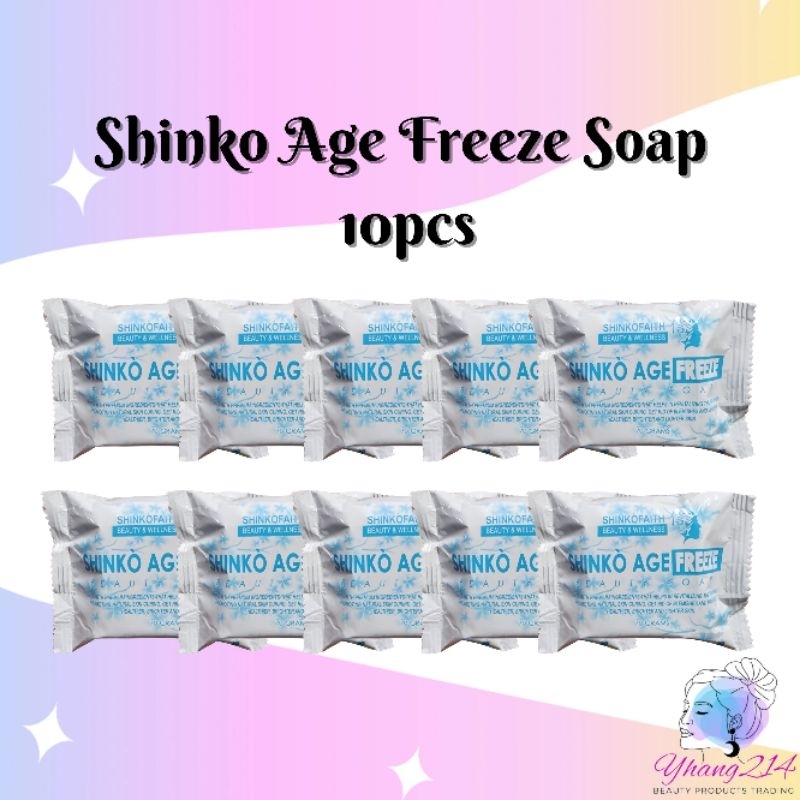 Shinko Age Freeze Soap 10pcs | Shopee Philippines