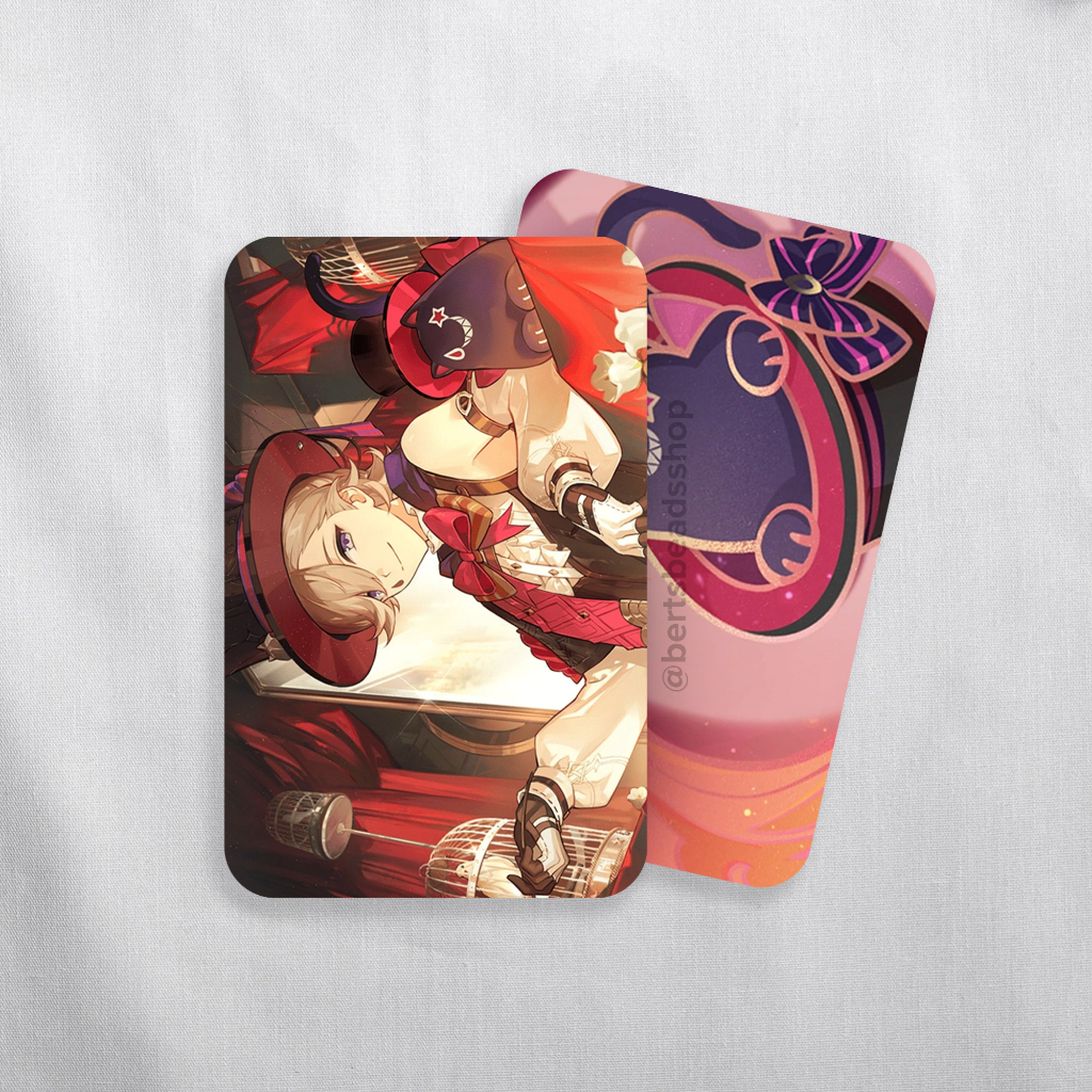 Genshin Impact Photocards - LYNEY Textured Photocards Front and Back ...