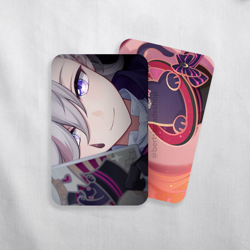 Genshin Impact Photocards - LYNEY Textured Photocards Front and Back ...