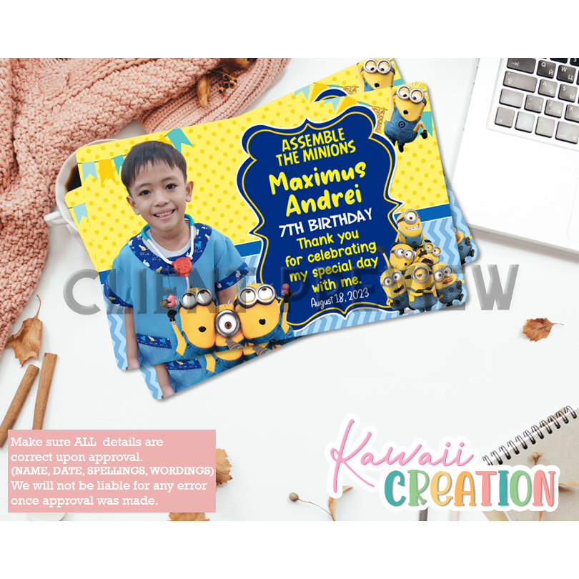 Minions ref magnet giveaway | Shopee Philippines