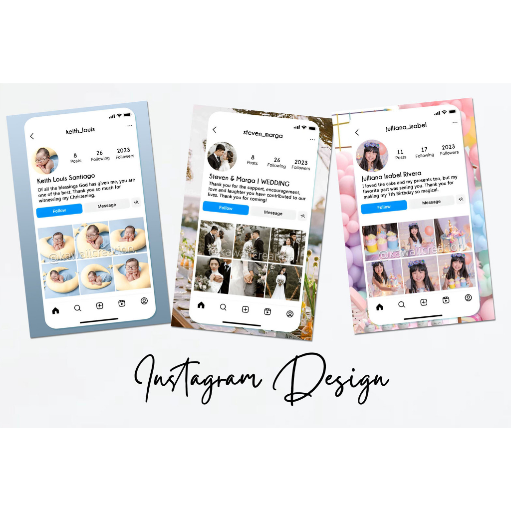 Instagram layout ref magnet | Shopee Philippines