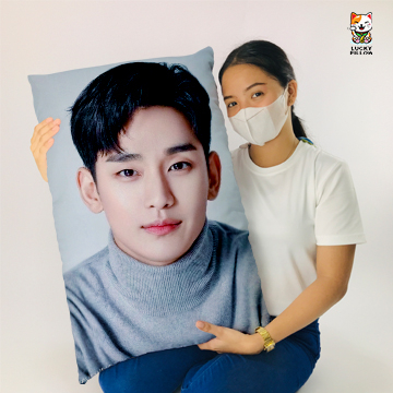 KIM SOO HYUN Pillow Case with Zipper 18x28 Inches Big Size with FREE ...