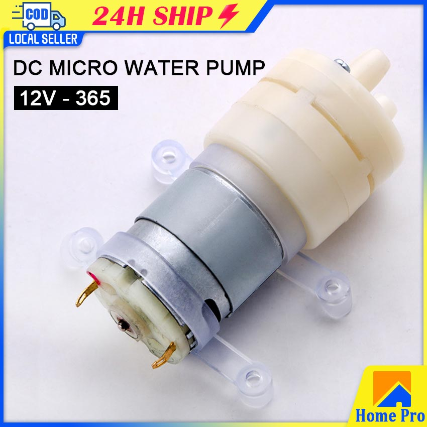 Mini Pump Spray Motor DC 12V 365 Micro Pump For Water Dispenser Pumps ...