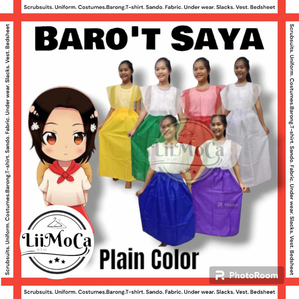L.CO Baro't Saya (KASUOTANG FILIPINO/ Traditonal Costume) | Shopee ...