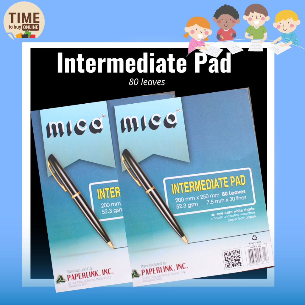 Intermediate Pad 80 leaves per Pad | Shopee Philippines