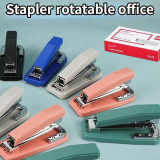 360 Stapler Rotation Heavy Duty Stapler Effortless Long Paper Swivel ...