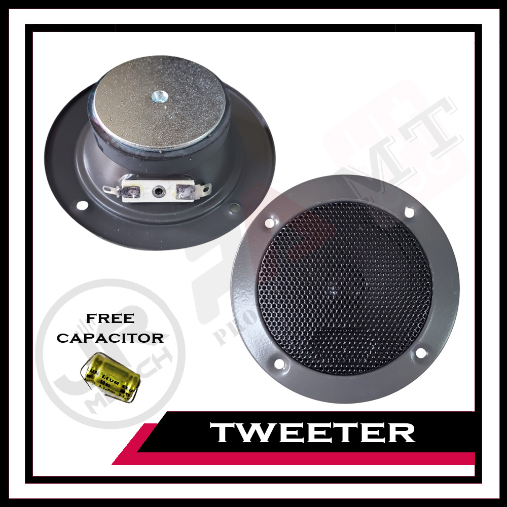 (ISG-3T) 3" 100 watts 8 ohms Tweeter Speaker with Free Capacitor ...