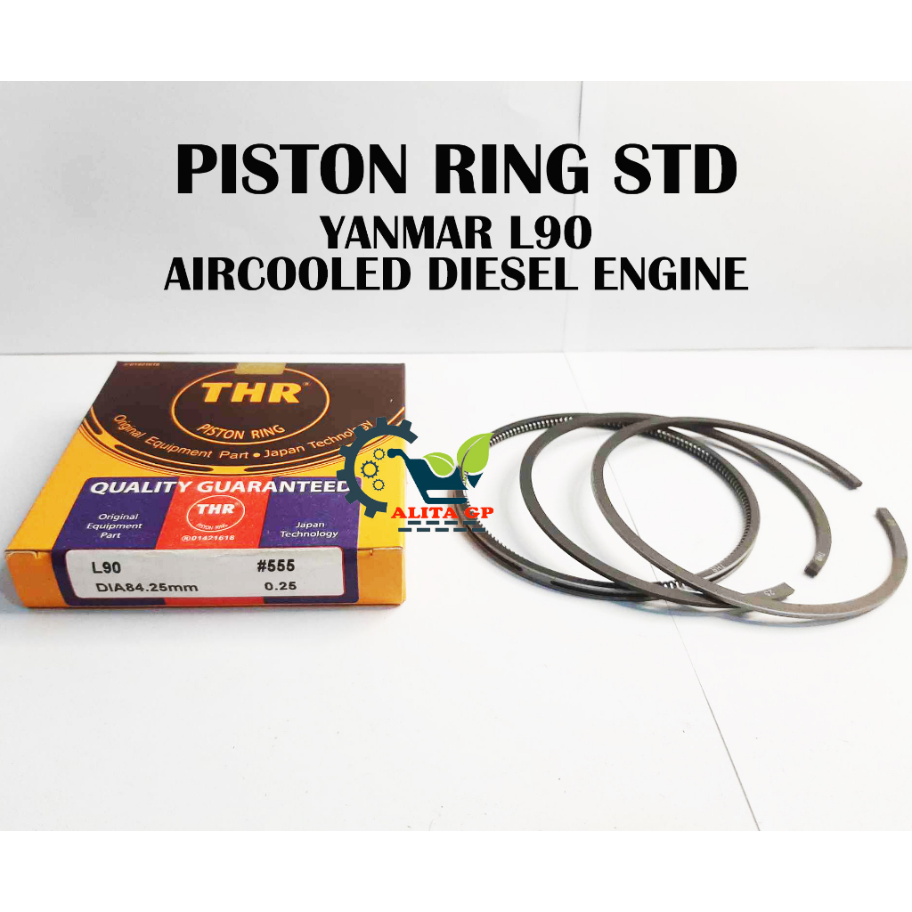 Piston Ring STD Yanmar L90 Air Cooled Diesel Engine | Shopee Philippines