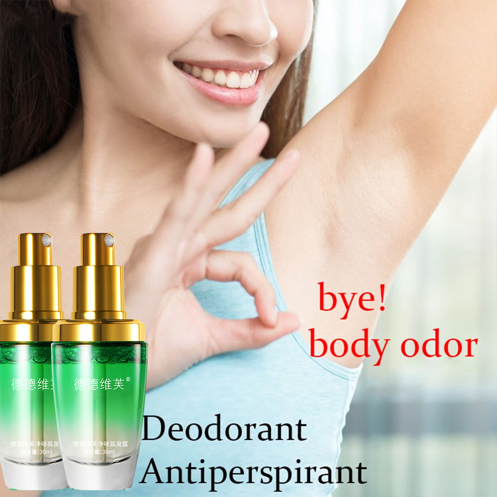 Deodorant Spray Body Odor Remover Antiperspirant Underarm Spray Long ...