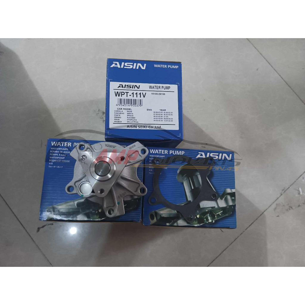 Set of WATER PUMP ASSEMBLY FOR Toyota VIOS ( 1NZ -FE / 2NZ-FE ...