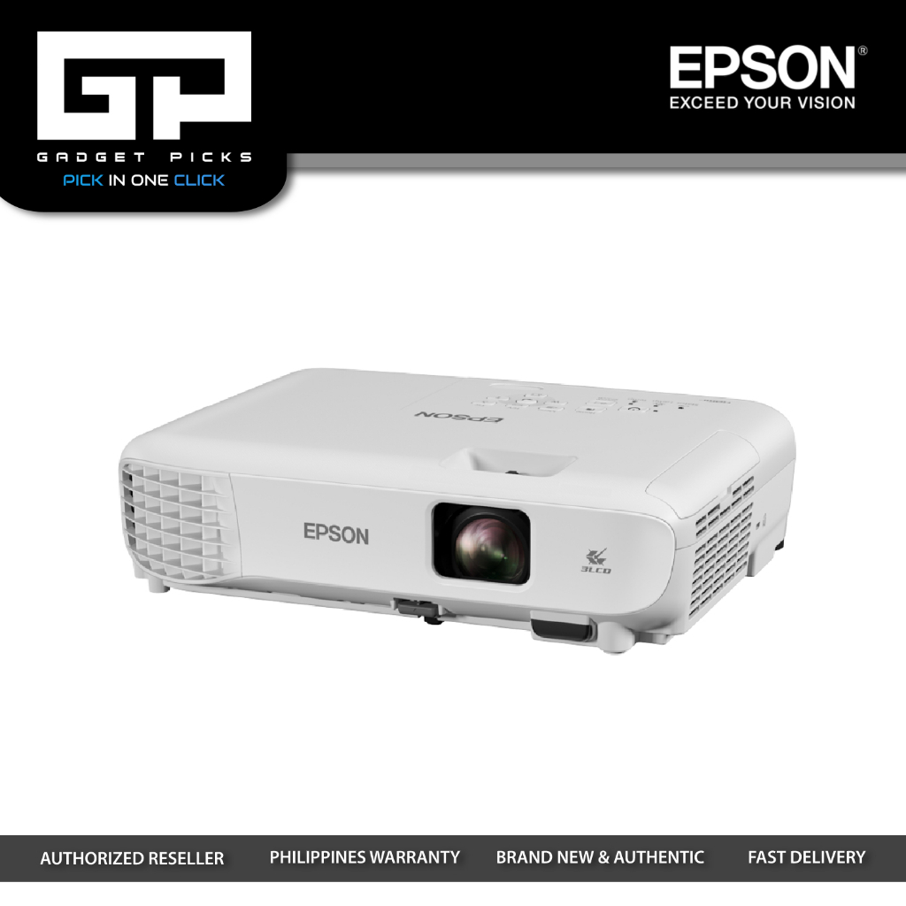 Epson EB-E01 3LCD Projector For Corporate and School Projector 3300 ...