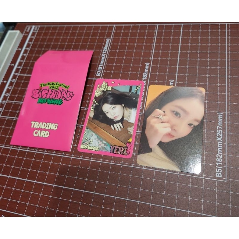 RED VELVET BIRTHDAY TRADING CARD PHOTOCARD PC | Shopee Philippines